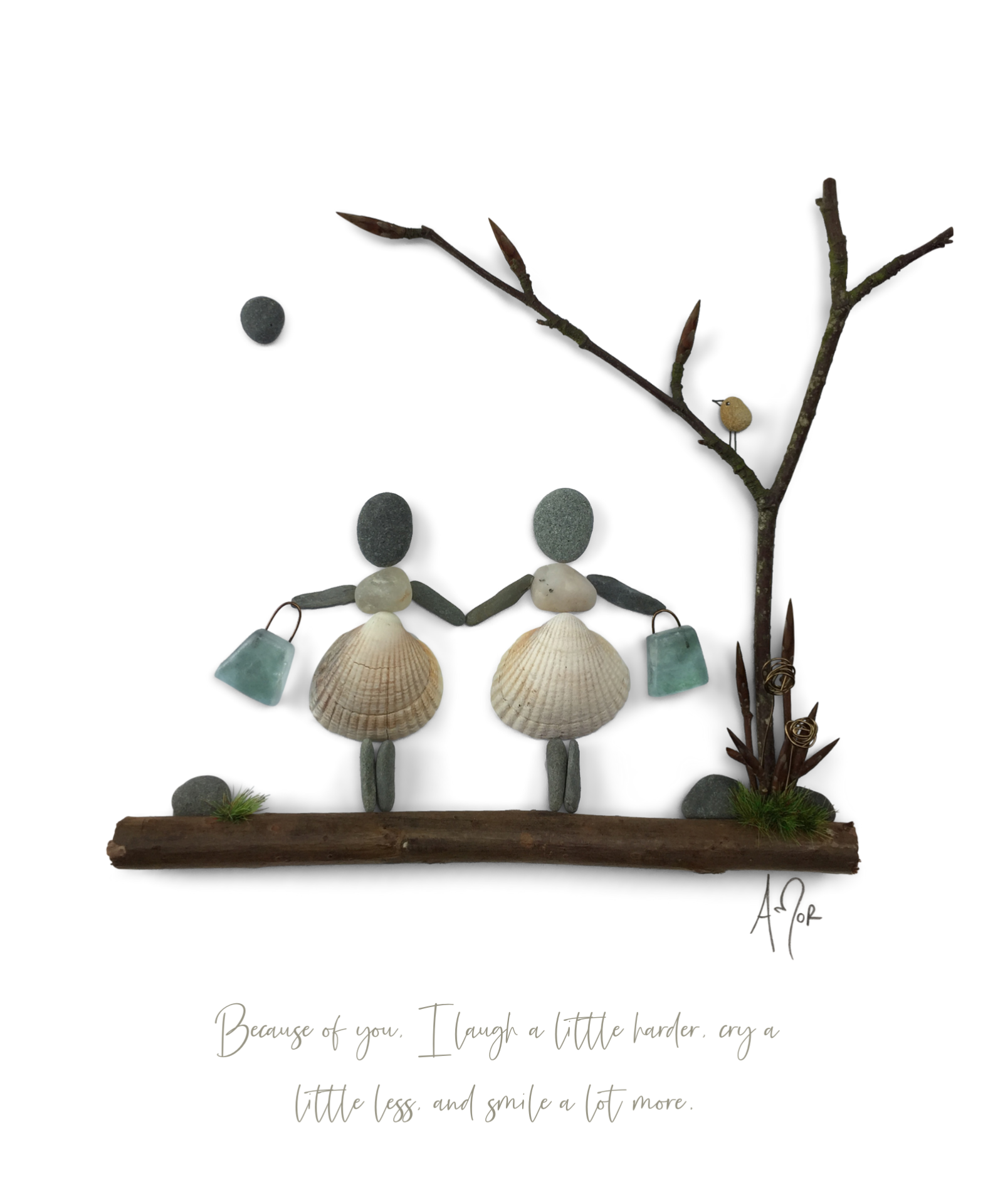 Choose Free Pebble Art Print Now!