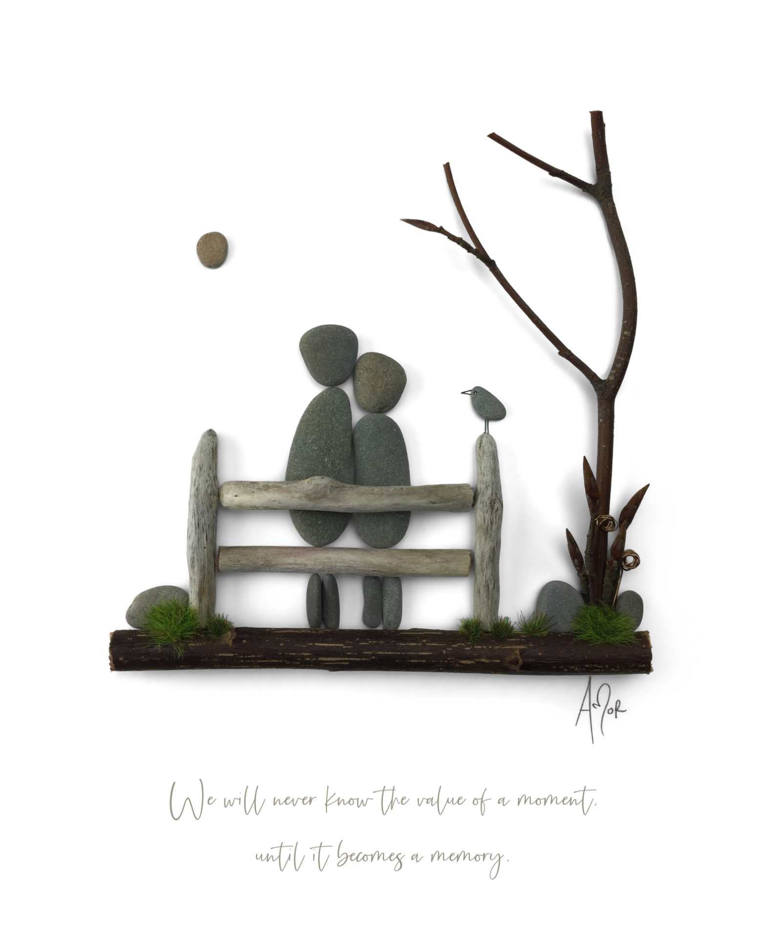 Choose Free Pebble Art Print Now!