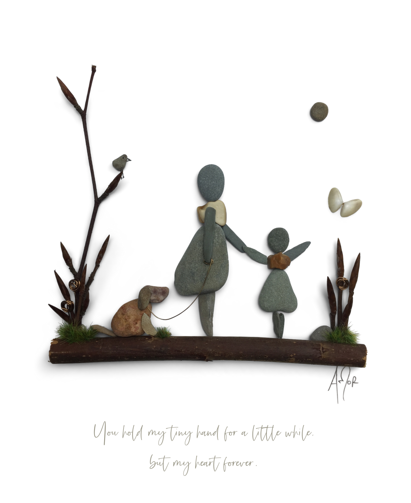 Choose Free Pebble Art Print Now!